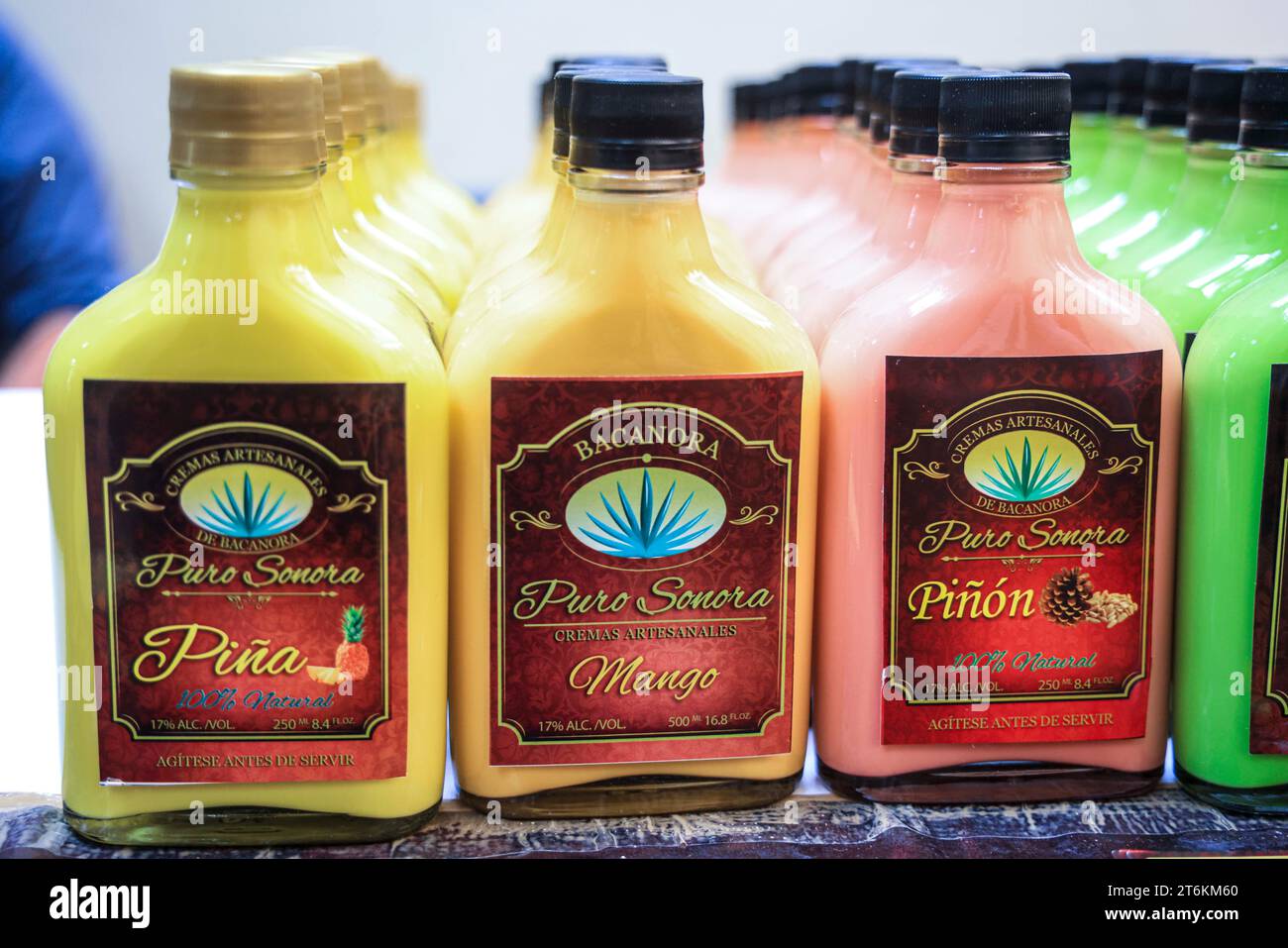 Bacanora distilled from agave originating from the state of Sonora ...