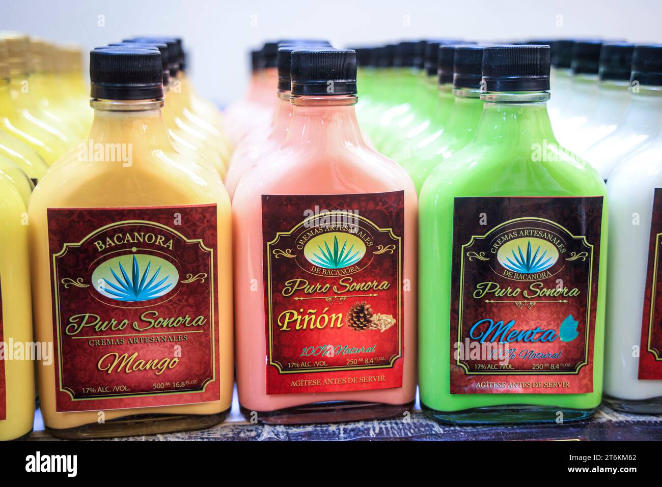 Bacanora distilled from agave originating from the state of Sonora ...