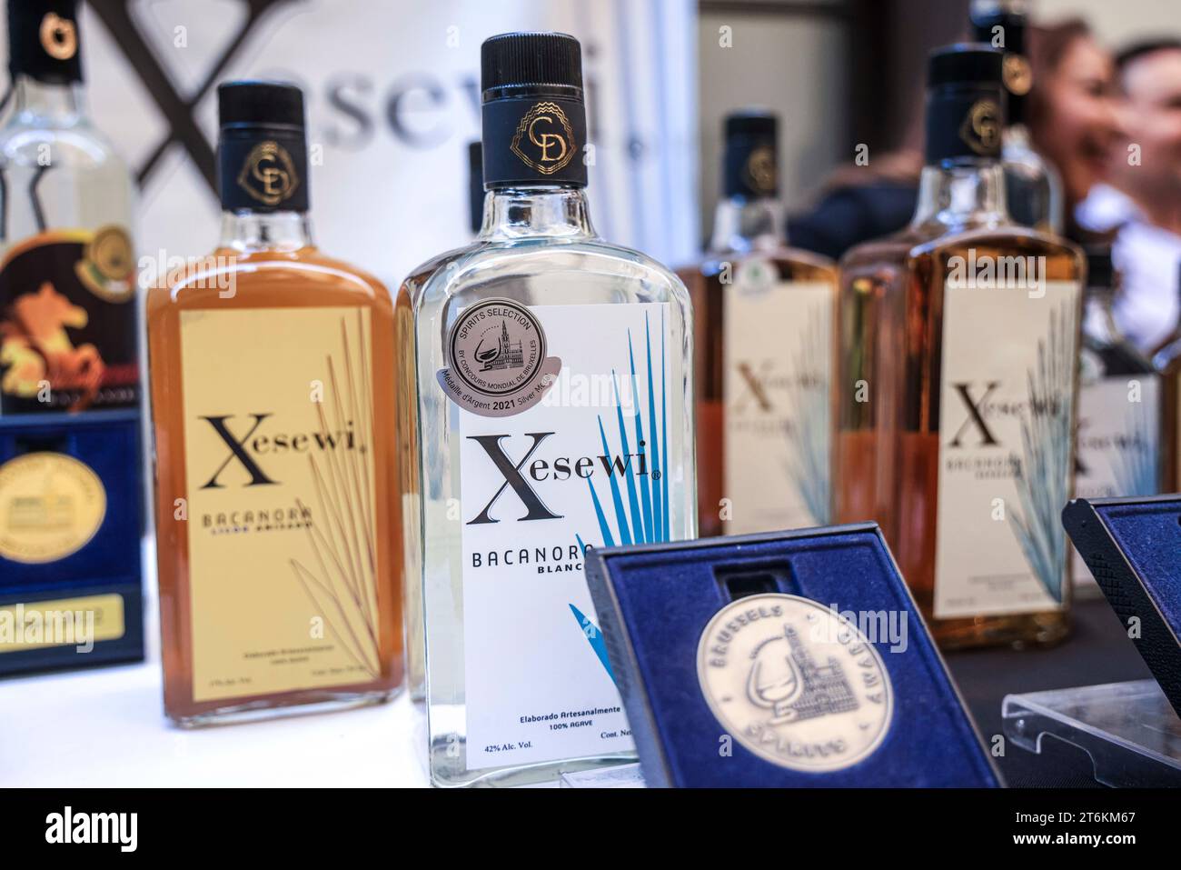Bacanora distilled from agave originating from the state of Sonora ...