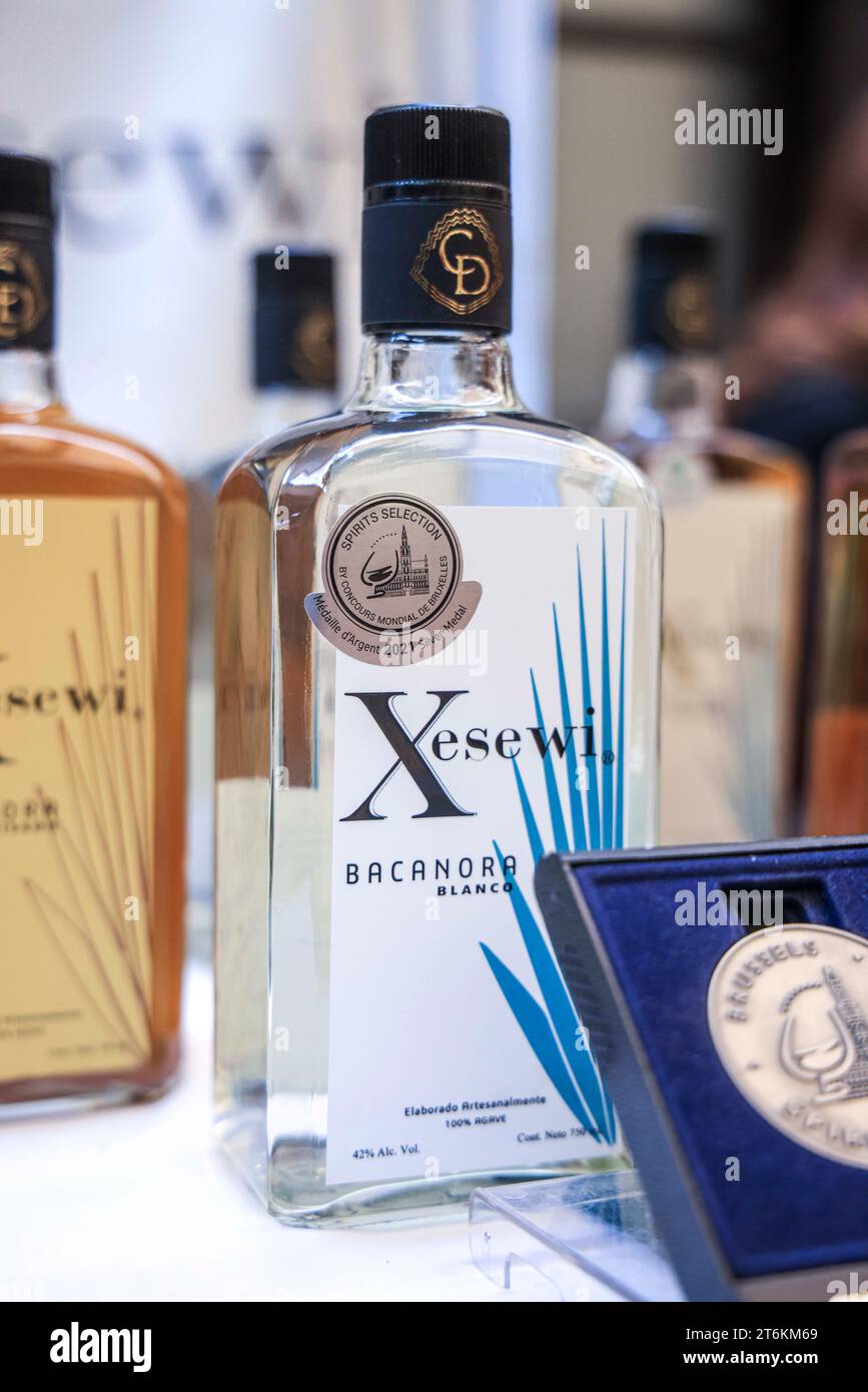 Bacanora distilled from agave originating from the state of Sonora ...