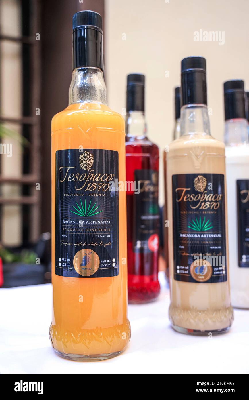 Bacanora distilled from agave originating from the state of Sonora ...