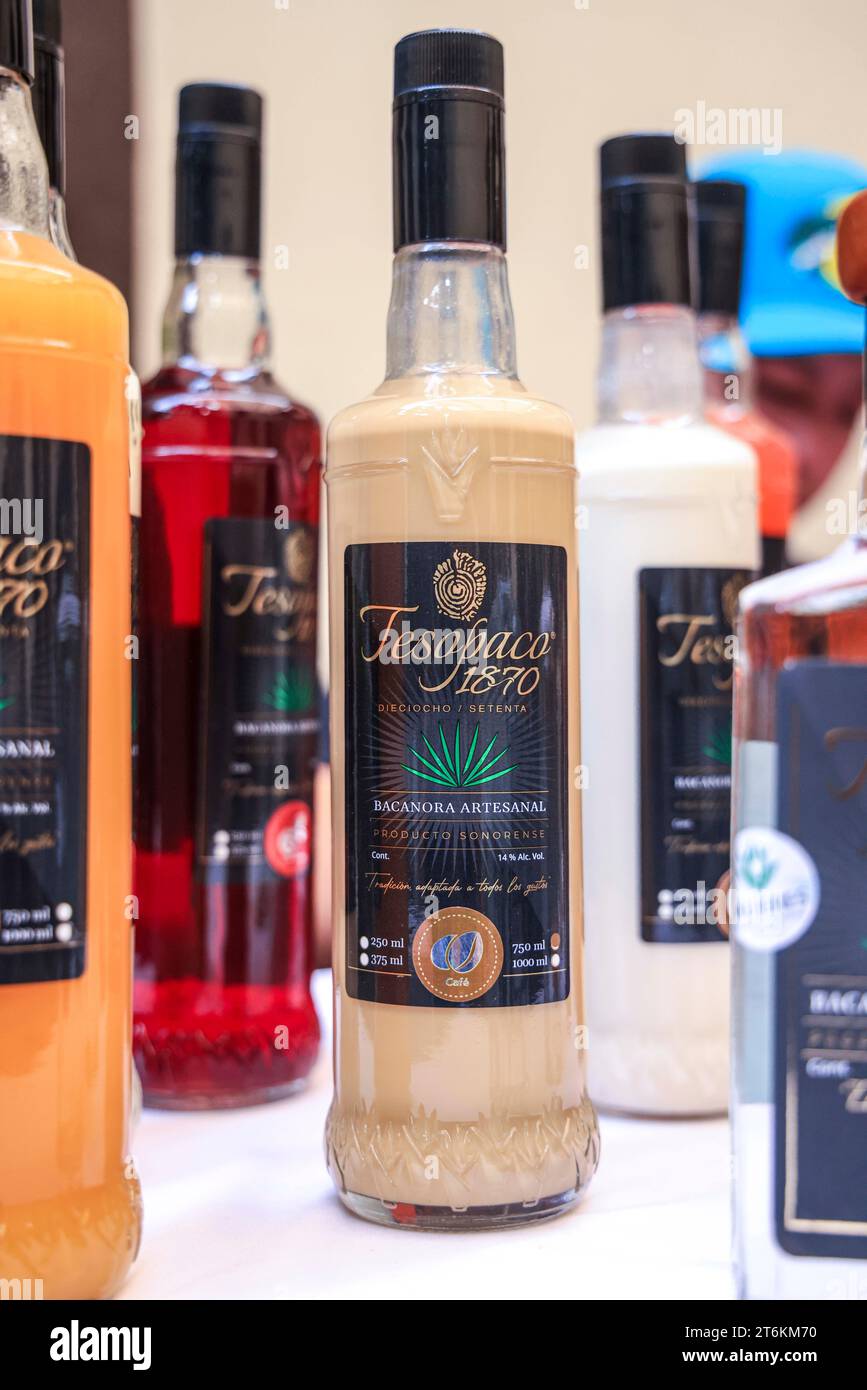 Bacanora distilled from agave originating from the state of Sonora ...