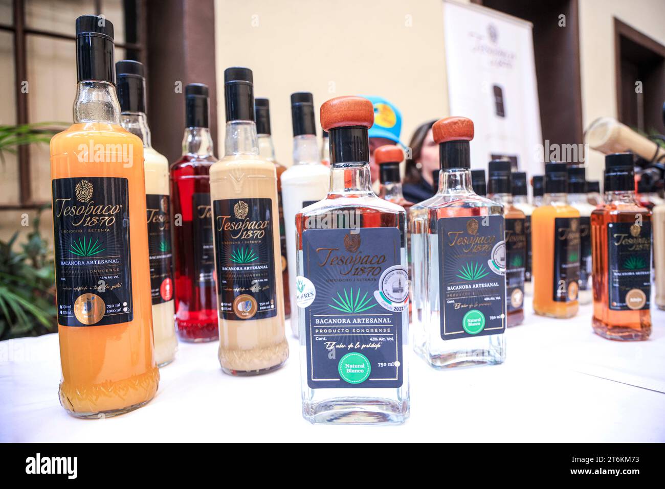 Bacanora distilled from agave originating from the state of Sonora ...