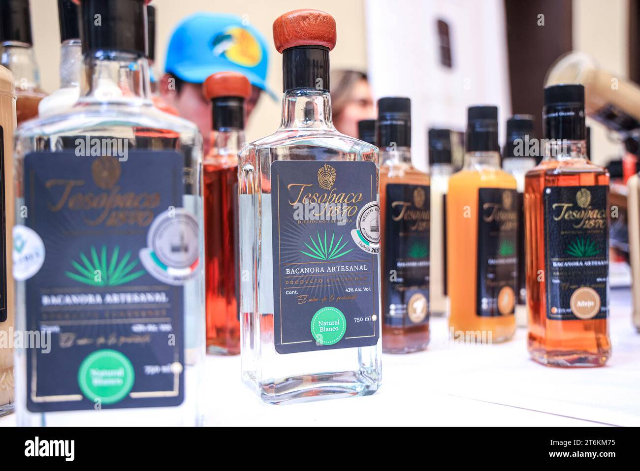 Bacanora distilled from agave originating from the state of Sonora ...