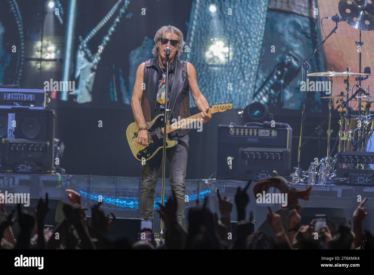 Luciano Ligabue, Italian artist during Luciano Ligabue - Indoor tour ...
