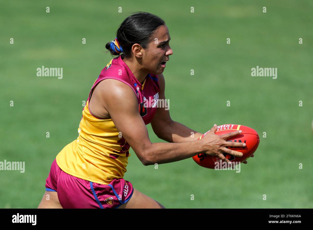 Adelaide, Australia. 11th Nov, 2023. Courtney Hodder of the Lions ...