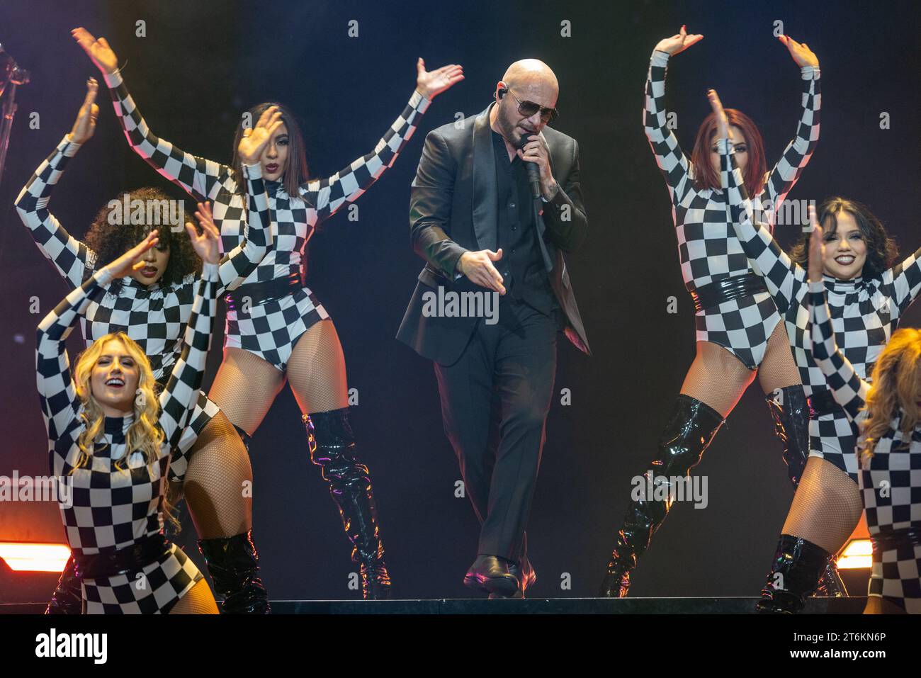 MIAMI, FL-NOV 10: Pitbull performs during the Trilogy Tour at the ...