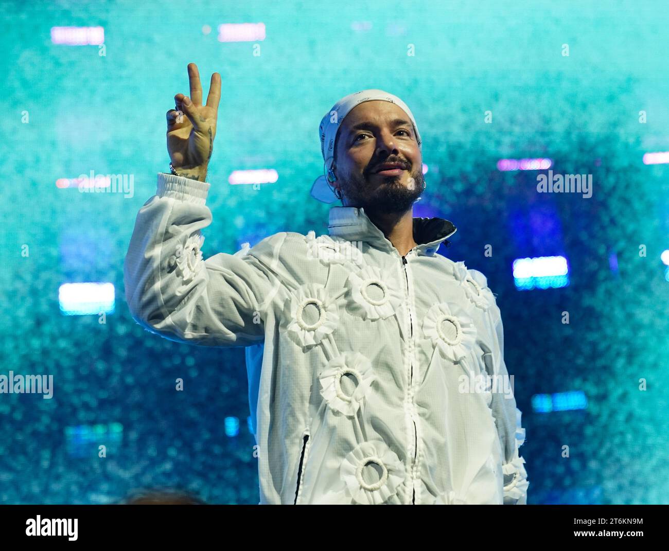 J Balvin during their 40th World Anniversary at the Manhattan Center on ...