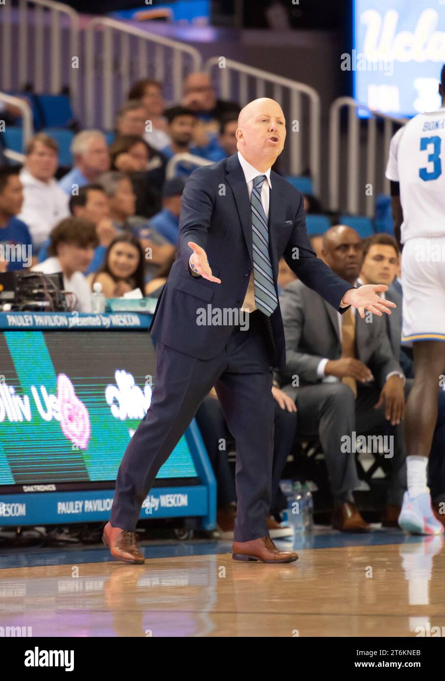 LOS ANGELES, CA - NOVEMBER 10: UCLA Bruins head coach Mick Cronin ...