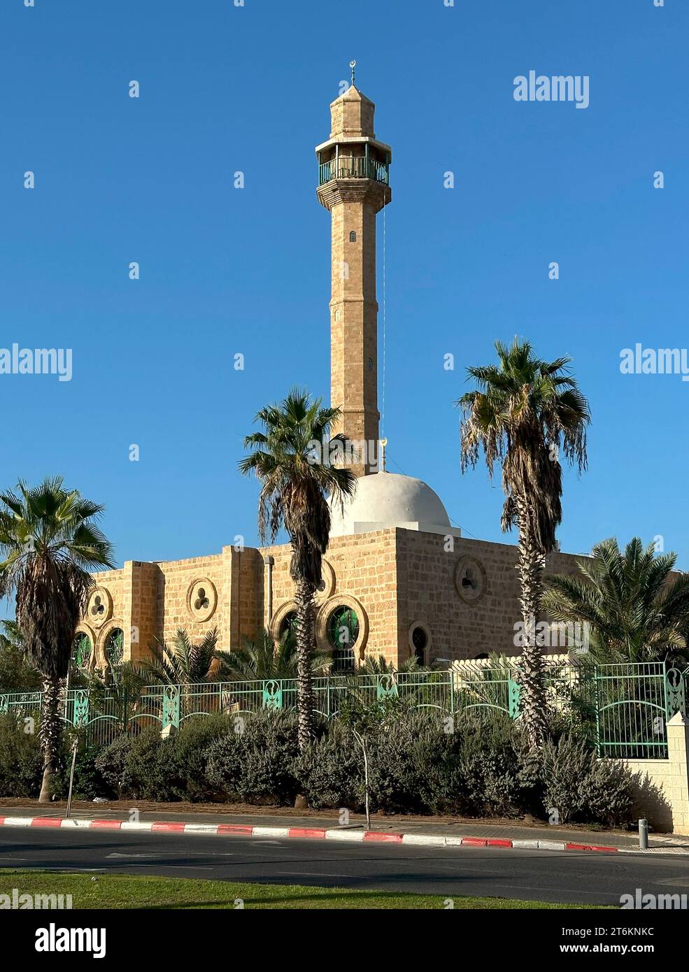 View of Hassan Bek mosque also known as the Hasan Bey Mosque built in ...
