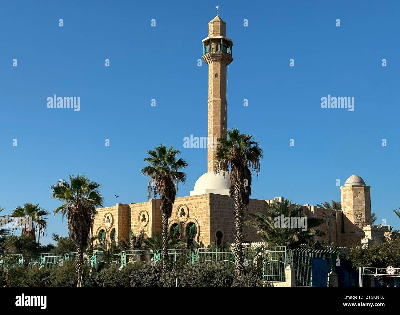View of Hassan Bek mosque also known as the Hasan Bey Mosque built in ...