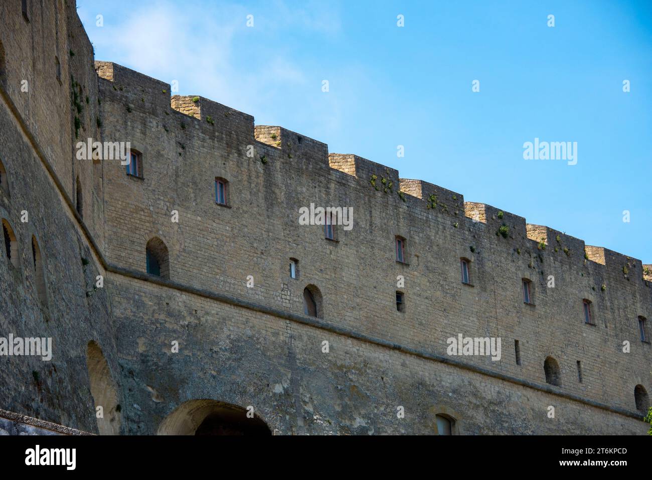 Sant Elmo Castle - Naples - Italy Stock Photo - Alamy