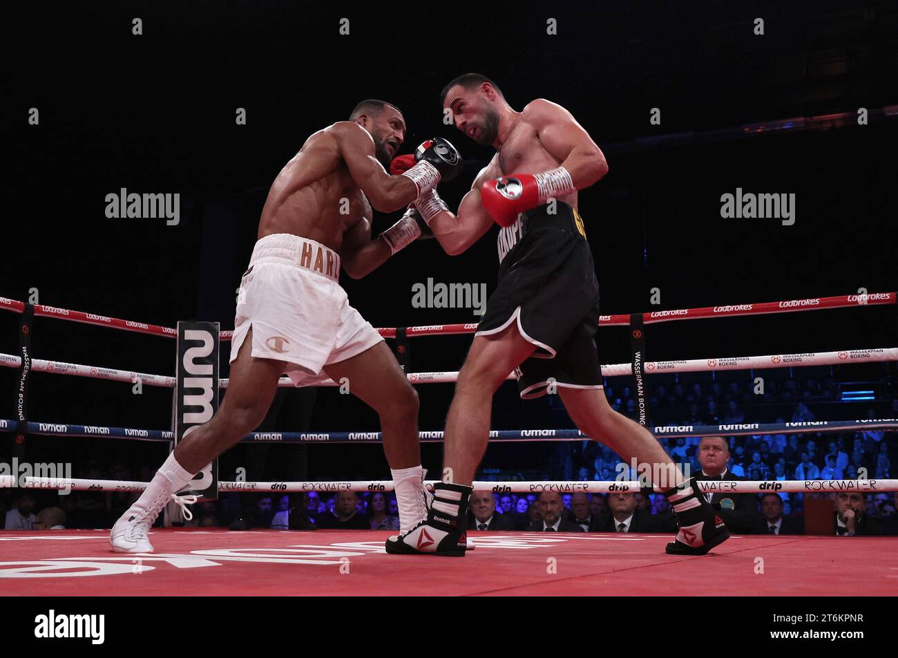 Brighton, UK 10th November, 2023 : Harlem Eubank vs Timo Schwarzkopf ...