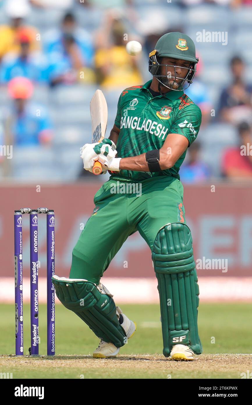 Bangladesh's Mahmudullah plays a shot during the ICC Men's Cricket ...