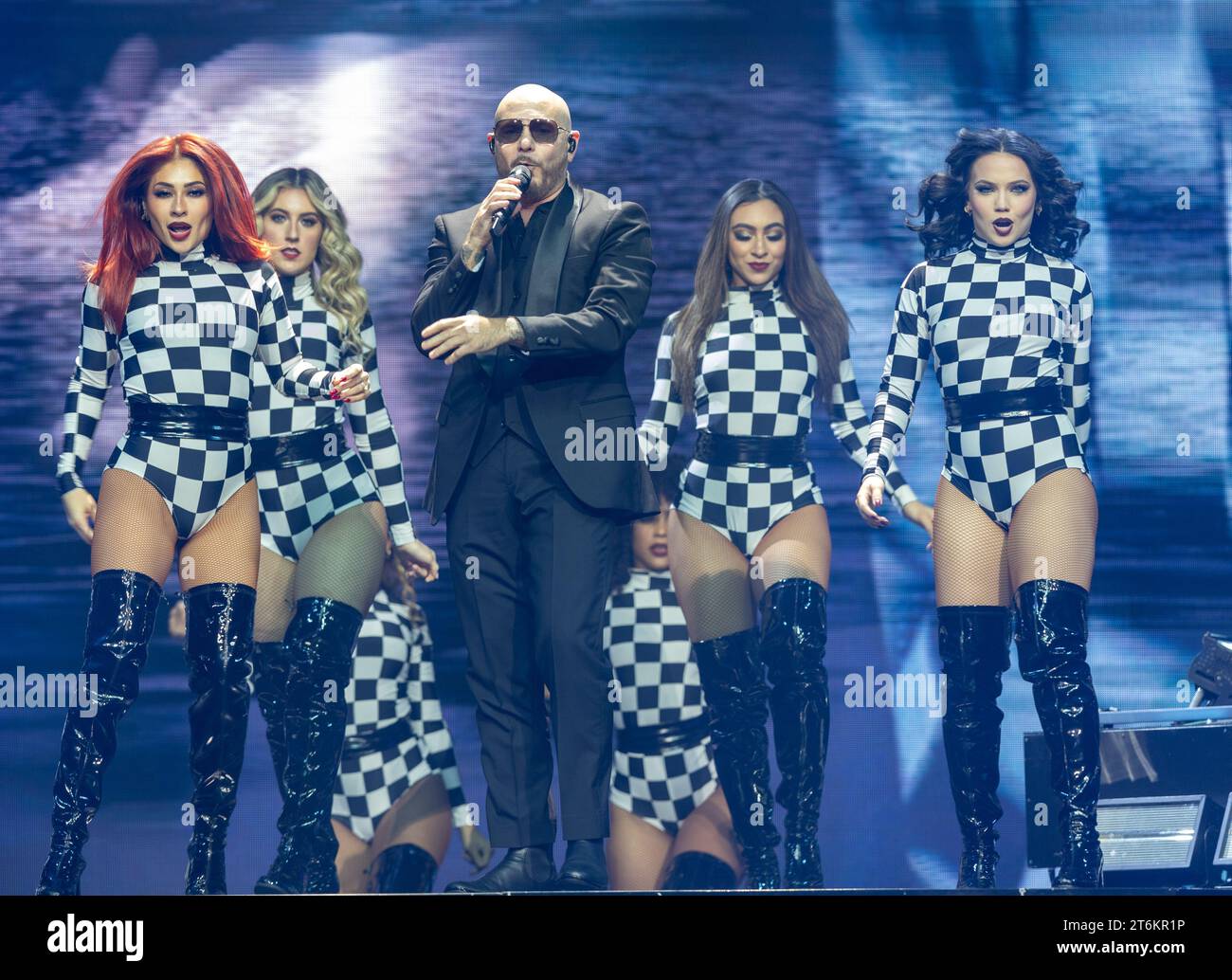 MIAMI, FL-NOV 10: Pitbull performs during the Trilogy Tour at the ...