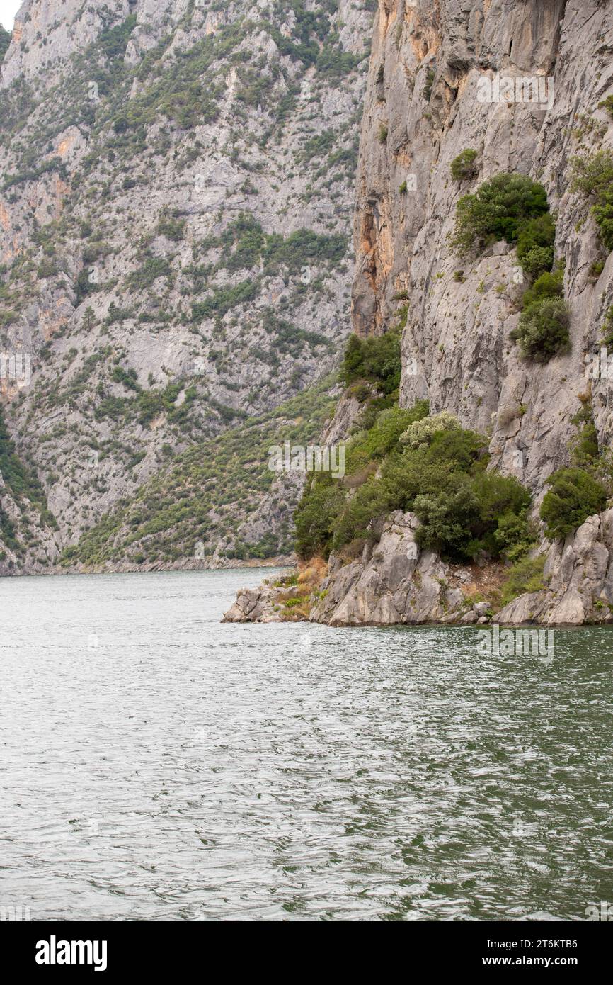 Vezirkopru canyon. Touristic canyon located on the Kızılırmak river ...