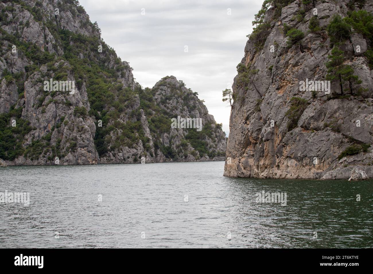 Vezirkopru canyon. Touristic canyon located on the Kızılırmak river ...