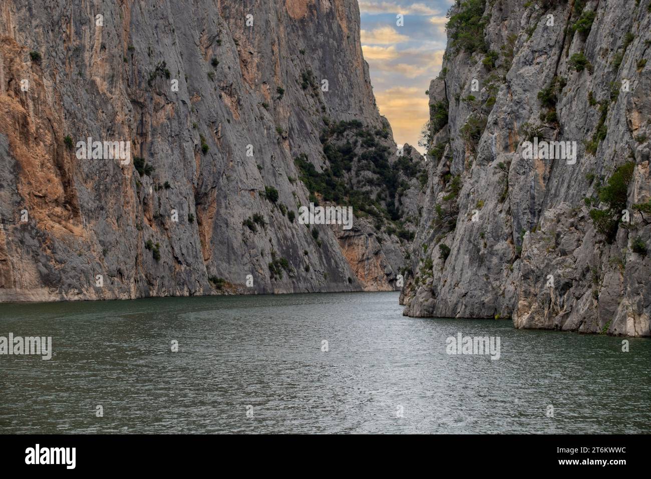 Vezirkopru canyon. Touristic canyon located on the Kızılırmak river ...