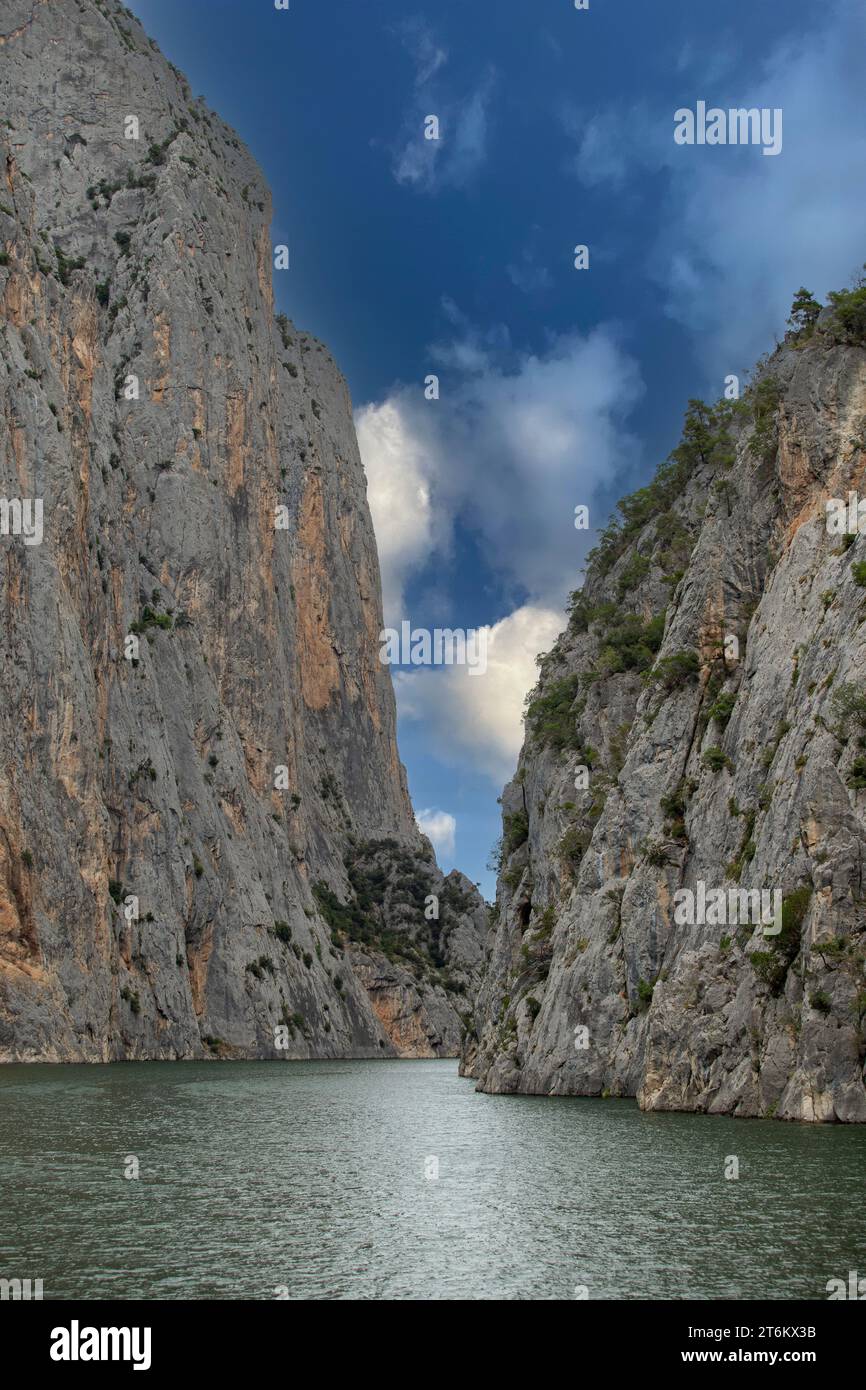 Vezirkopru canyon. Touristic canyon located on the Kızılırmak river ...