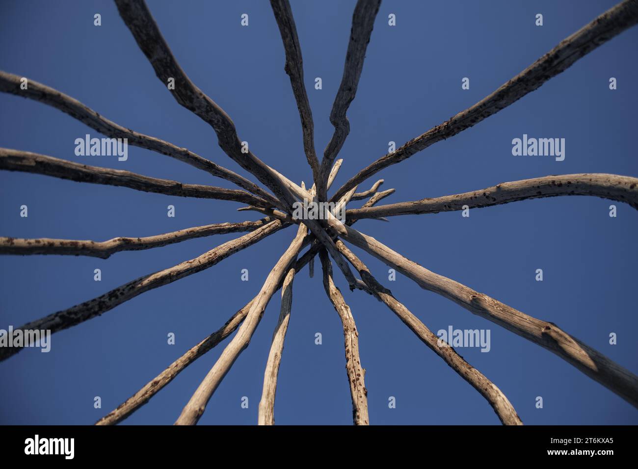 Sami people culture Traditional wooden buildings and structures Stock ...