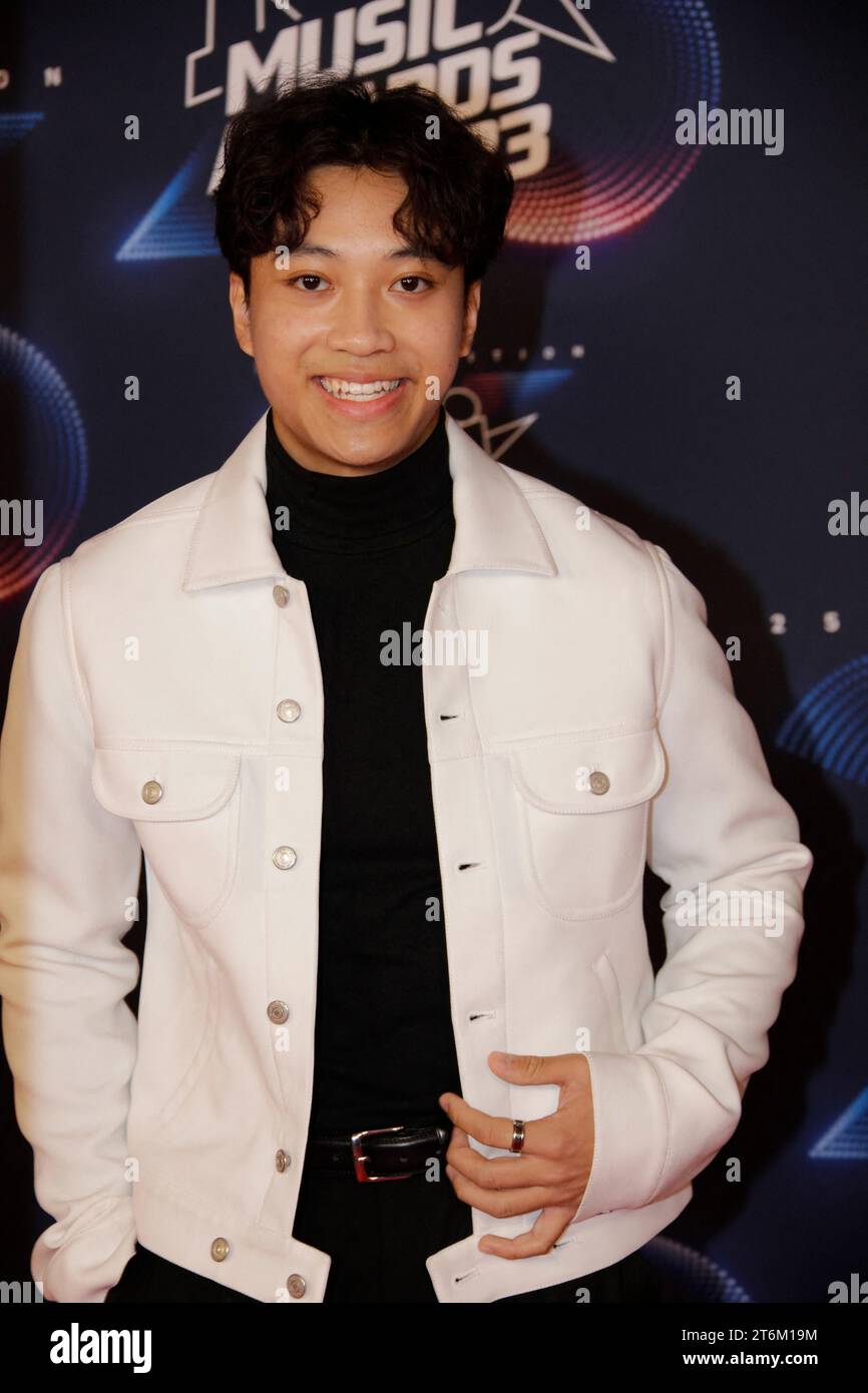 CANNES, November 10 2023 Lam Van Toan attends the 25th NRJ Music Awards ...