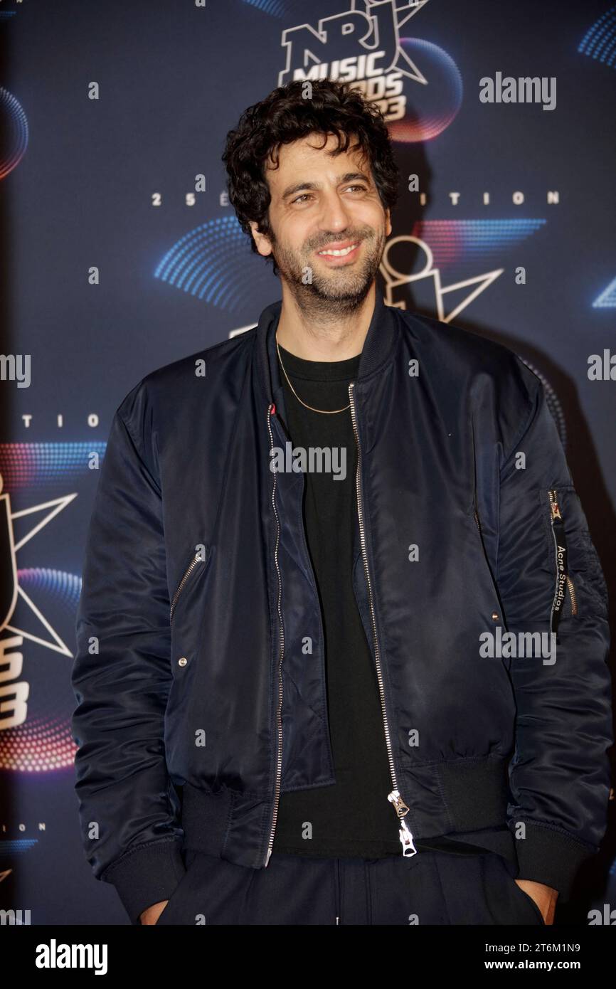 CANNES, November 10 2023 Max Boublil attends the 25th NRJ Music Awards ...