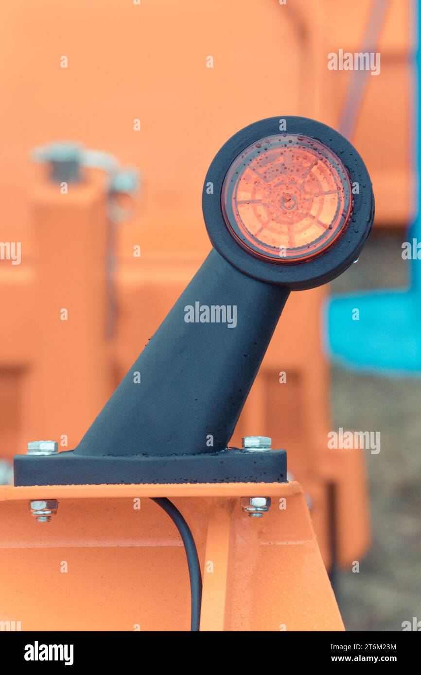 Warning light of truck, tractor or other industrial or agricultural ...