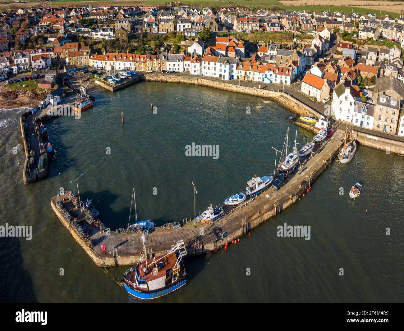Crail, Fife, Scotland, UK Stock Photo - Alamy