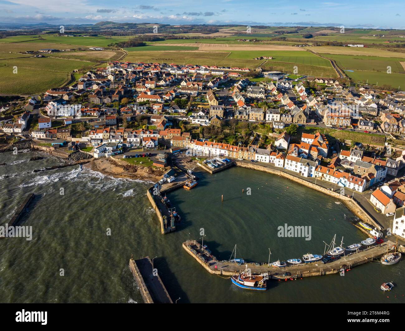 Aerial st monans hi-res stock photography and images - Alamy