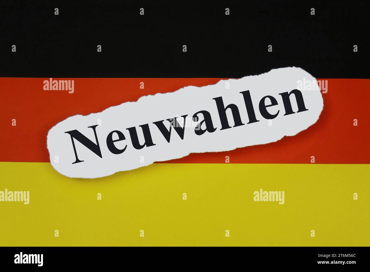 Deutschlandfahne und Neuwahlen Deutschlandfahne und Neuwahlen, 11.11. ...