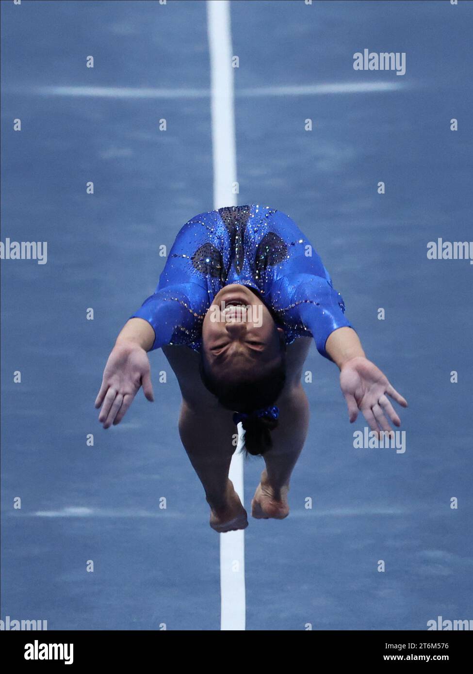 Birmingham, UK. 10 November, 2023. Miah Bruns of the U.S. performing ...