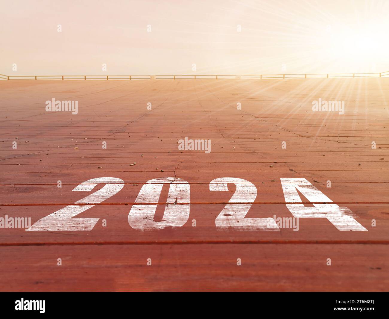 Year calendar 2024 written hi-res stock photography and images - Alamy