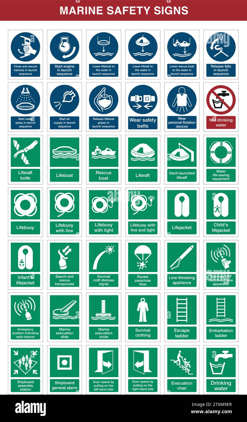 Maritime Safety Symbols at Brett Rivera blog