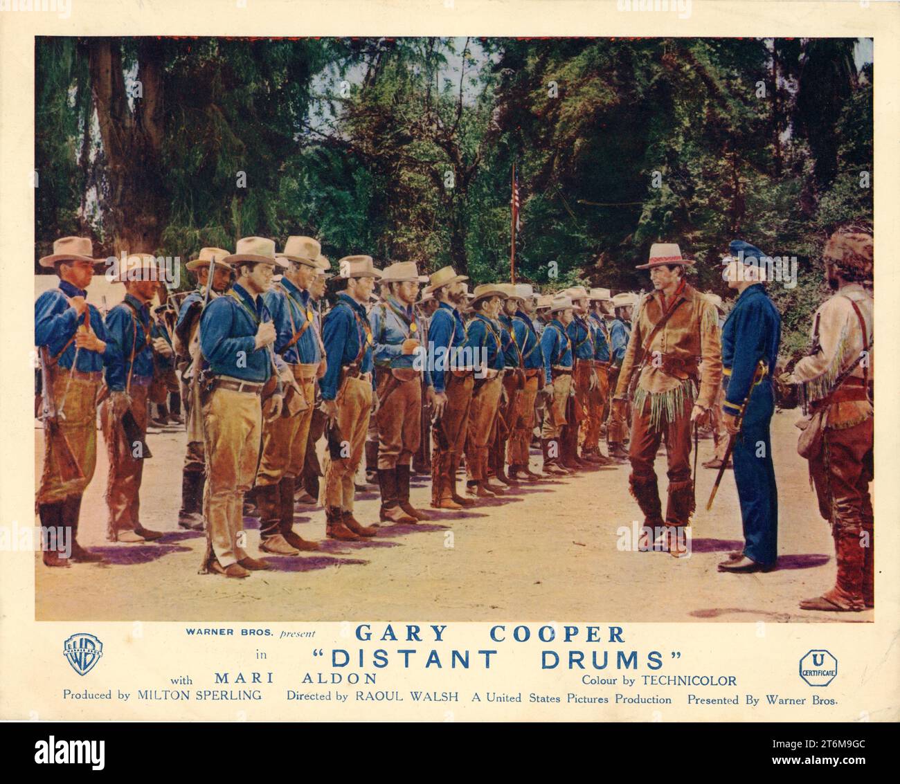 GARY COOPER as Captain Quincy Wyatt RICHARD WEBB and ARTHUR HUNNICUTT ...