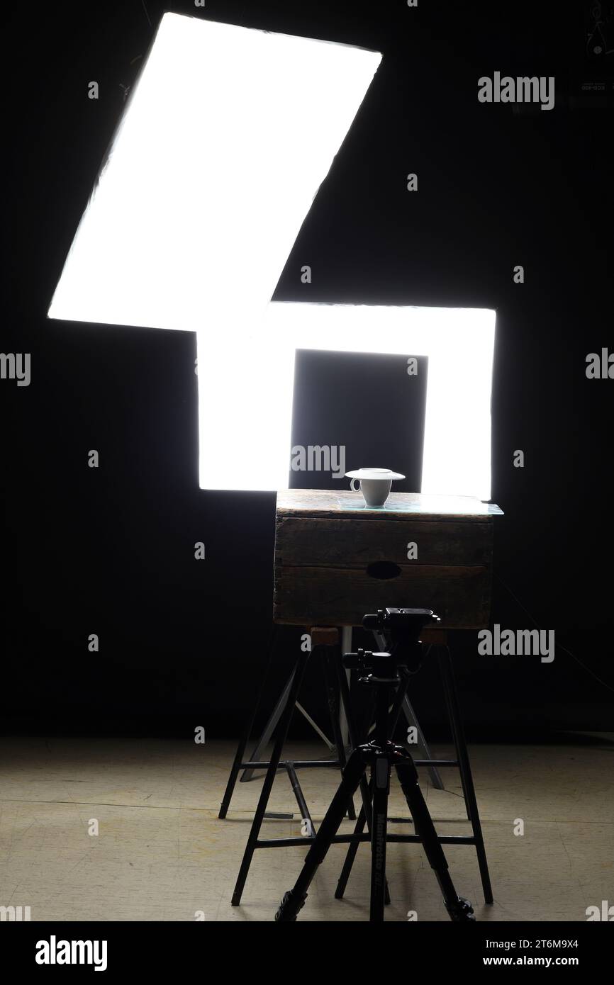 Small photography studio. Product photography Stock Photo - Alamy