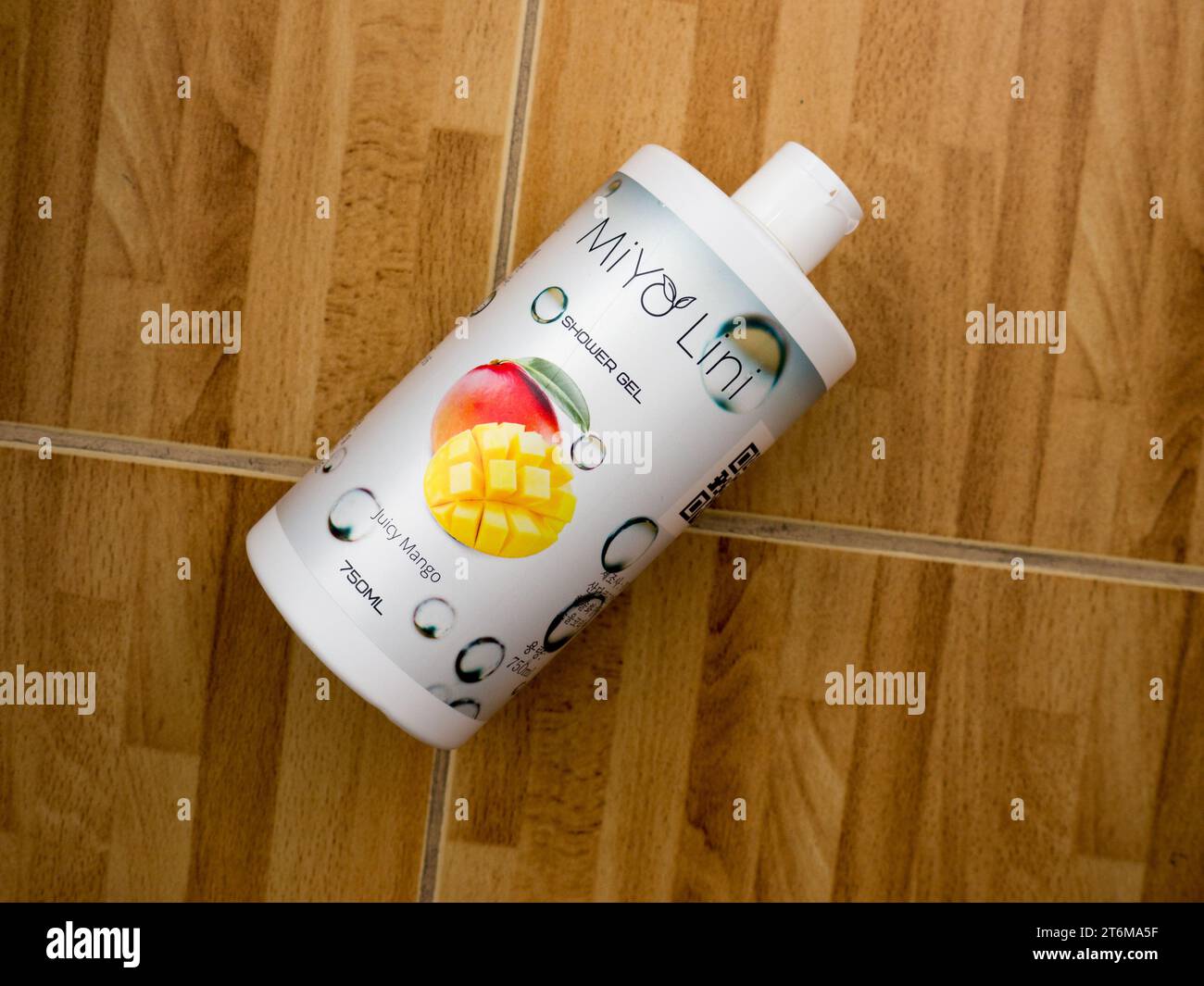 Shower gel Miyo Lini Stock Photo - Alamy