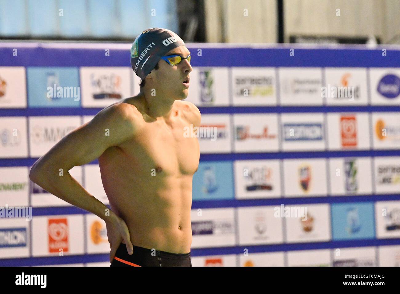 50 mt. back men: Michele Lamberti (Fiamme Gialle) second classified ...