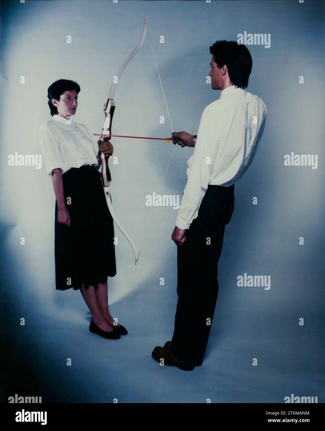 Marina Abramovic & Ulay/ Rest Energy, 55 x 68 cm, 1981 ...