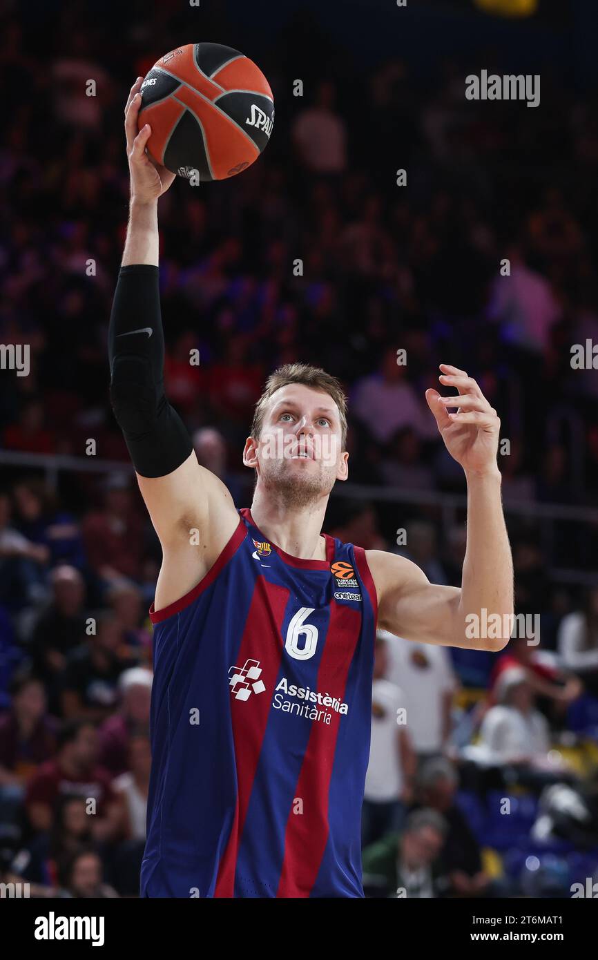 Jan Vasely of FC Barcelona during the Turkish Airlines EuroLeague ...