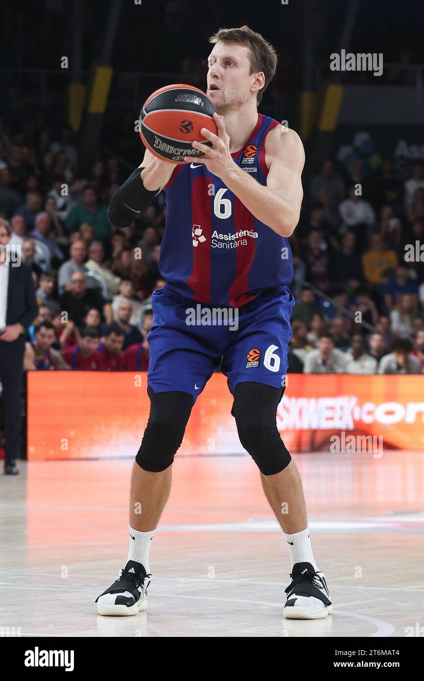 Jan Vasely of FC Barcelona in action during the Turkish Airlines ...