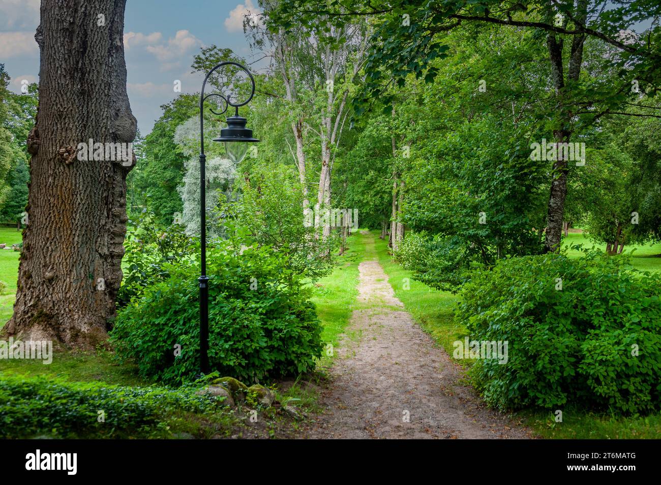 Park lamps hi-res stock photography and images - Alamy