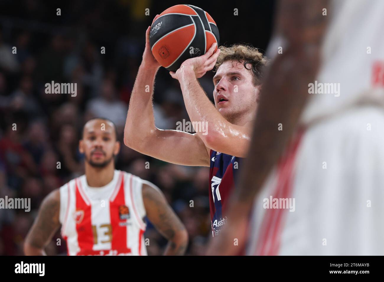 Rokas Jokubaitis of FC Barcelona during the Turkish Airlines EuroLeague ...