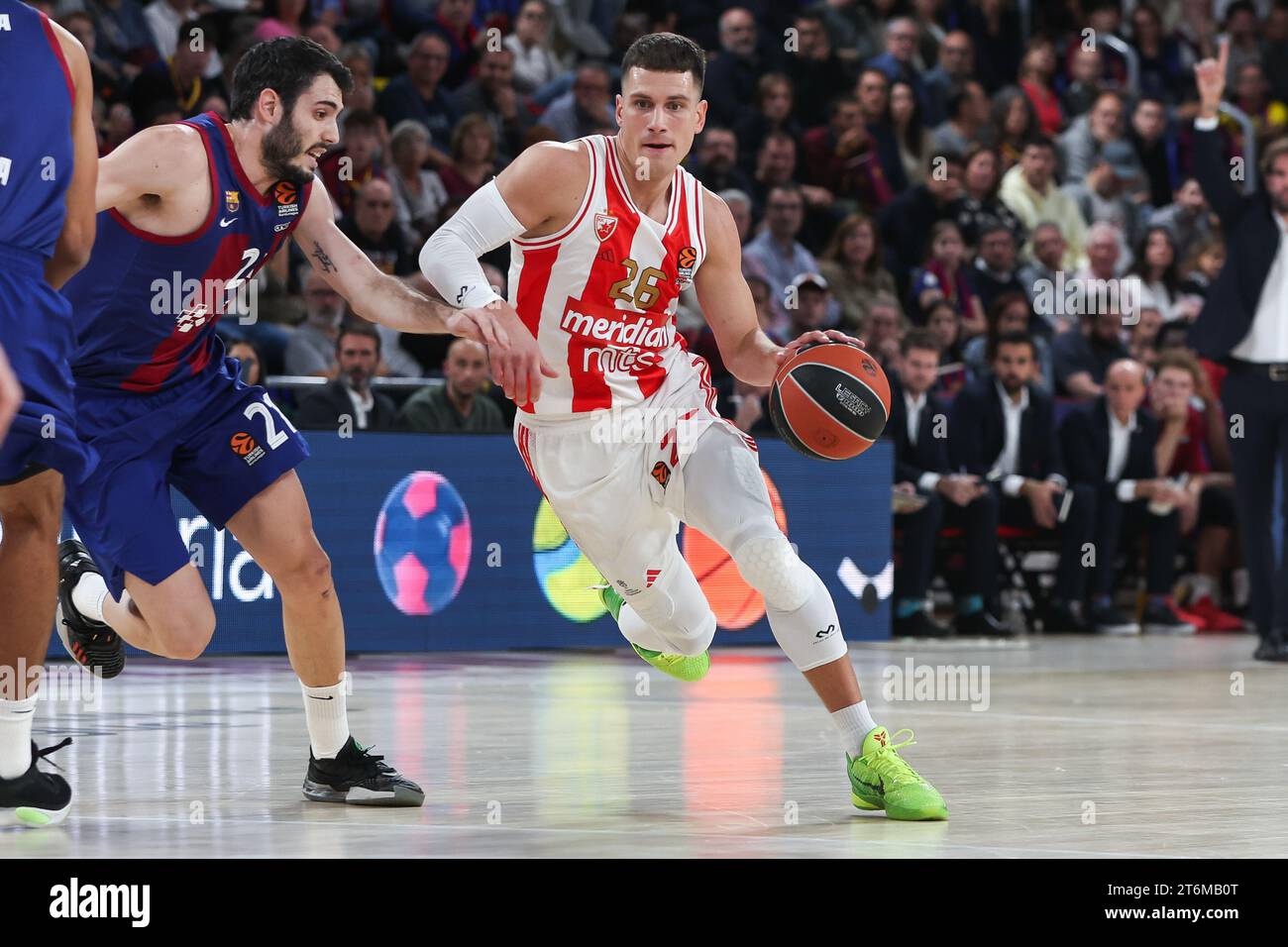 Nemanja Nedovic of Crvena Zvezda Meridianbet Belgrade in action during ...
