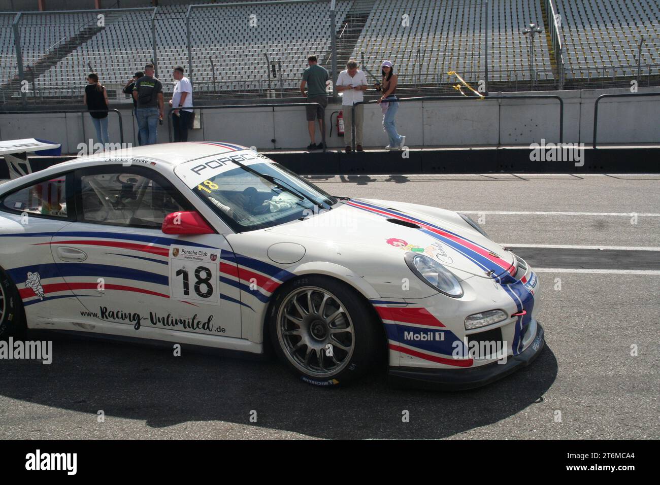 Racing car front view Stock Photo - Alamy