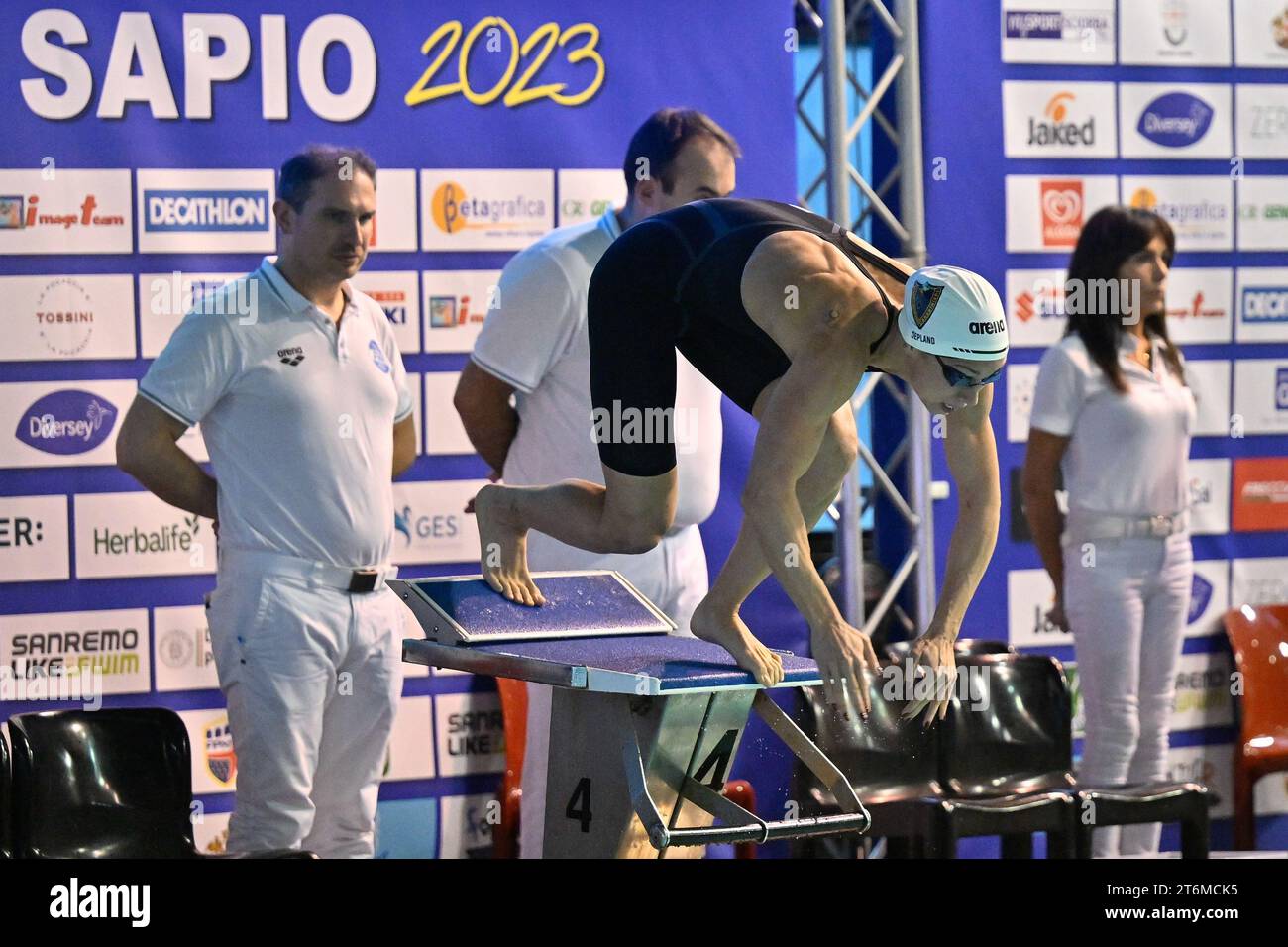 50 mt. Fly Women: Silvia Di Pietro (C.C. Aniene Roma) the winner during ...