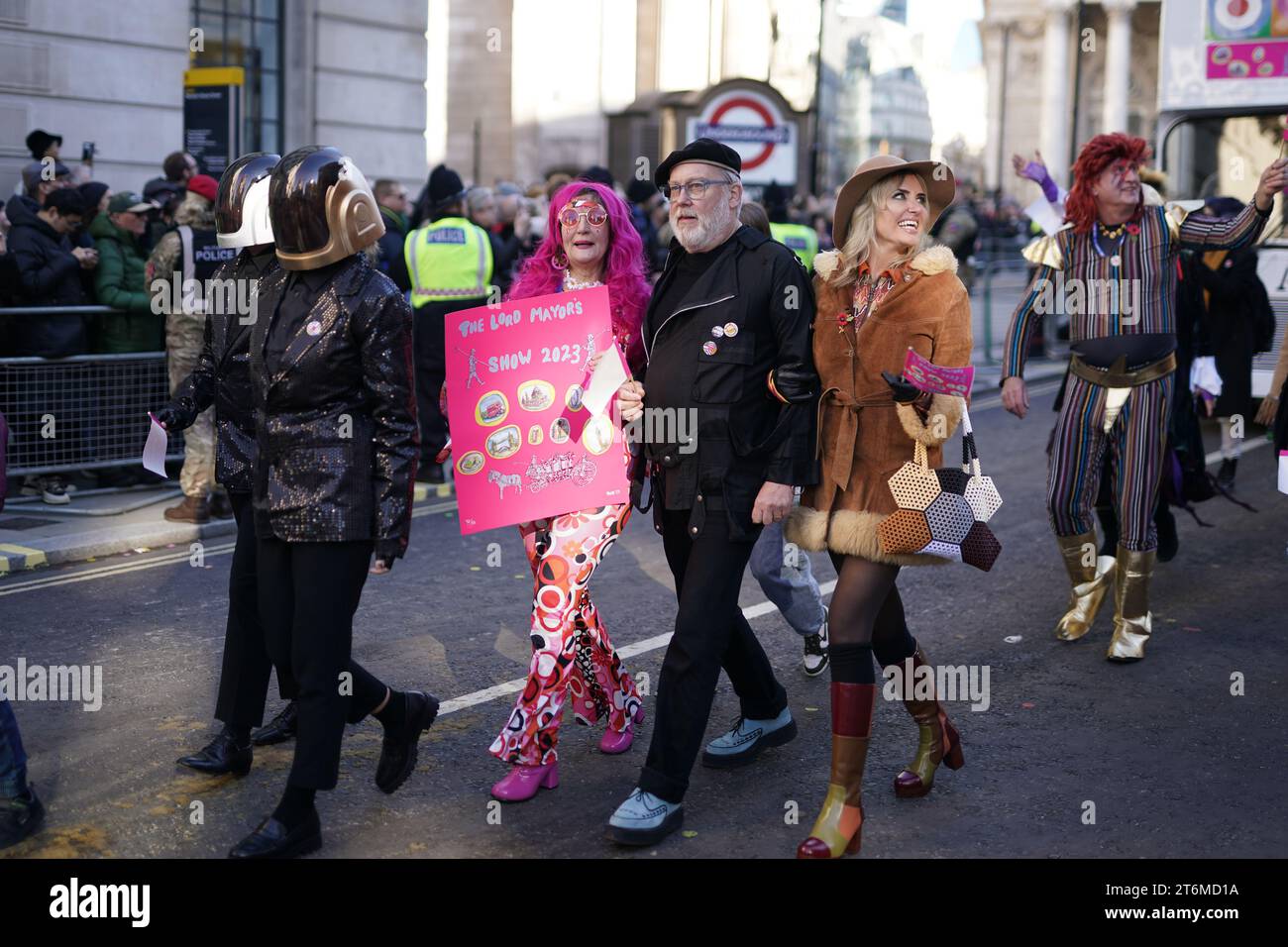 Nancy Sorrell and Jim Moir, better known as television personality Vic ...