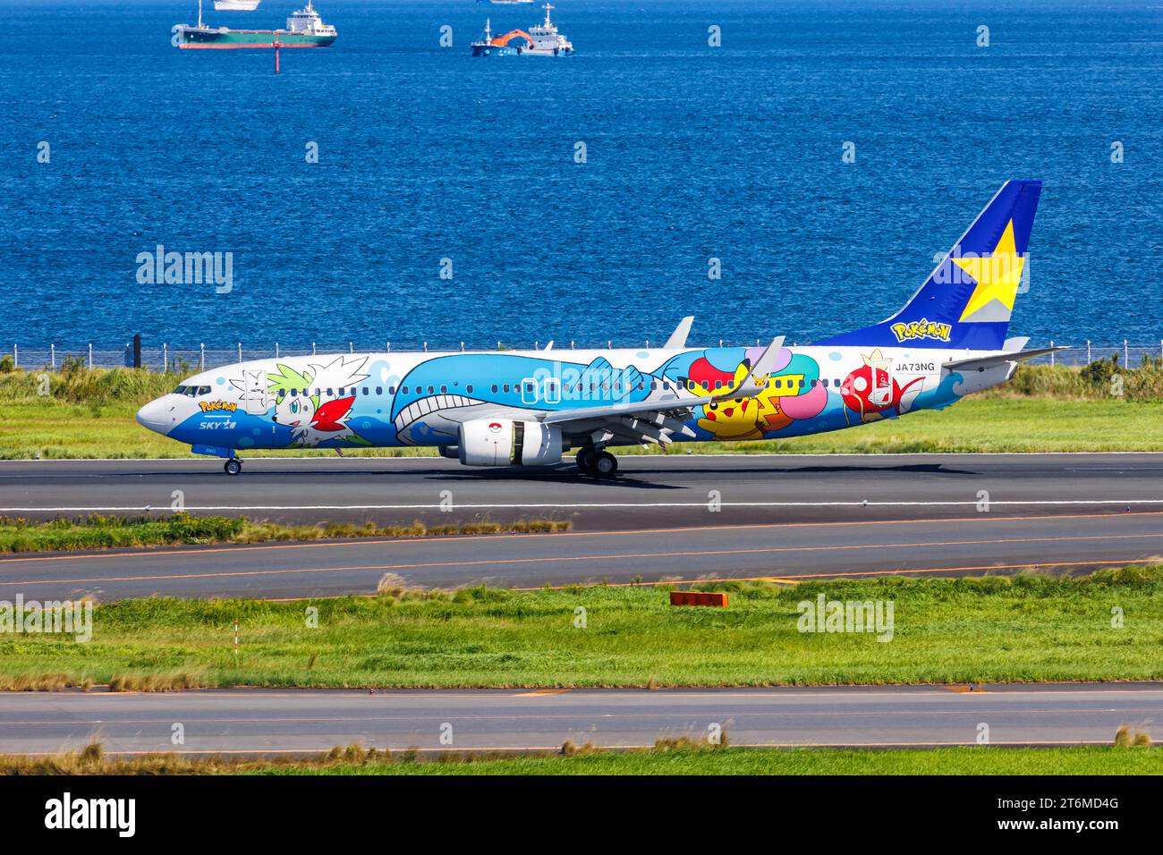 Tokyo, Japan - October 6, 2023: Skymark Airlines Boeing 737-800 ...