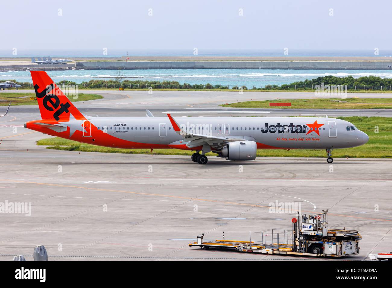 Okinawa, Japan - October 3, 2023: Jetstar Japan Airbus A321neo airplane ...
