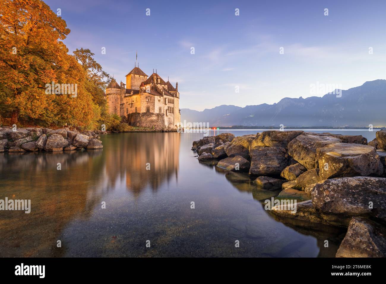 View chillon castle on hi-res stock photography and images - Alamy