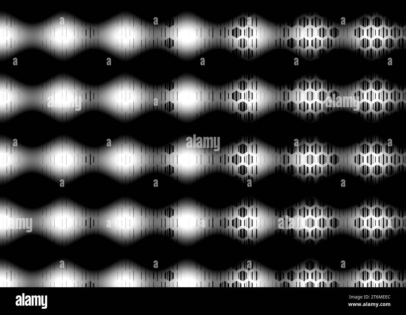 Large image with a hexagonal pattern as a background that is displayed ...